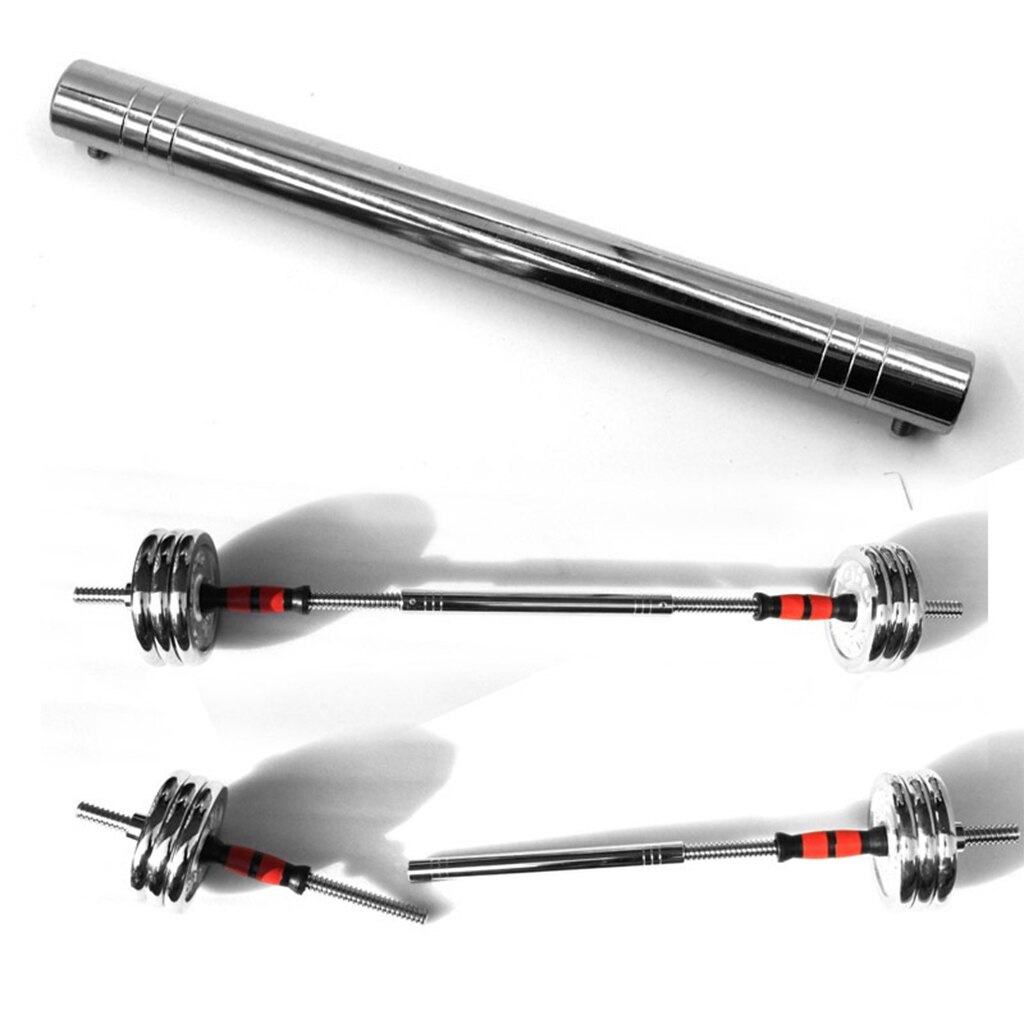 Solid Dumbbell Extension Bar Barbells Extender Con... – Grandado