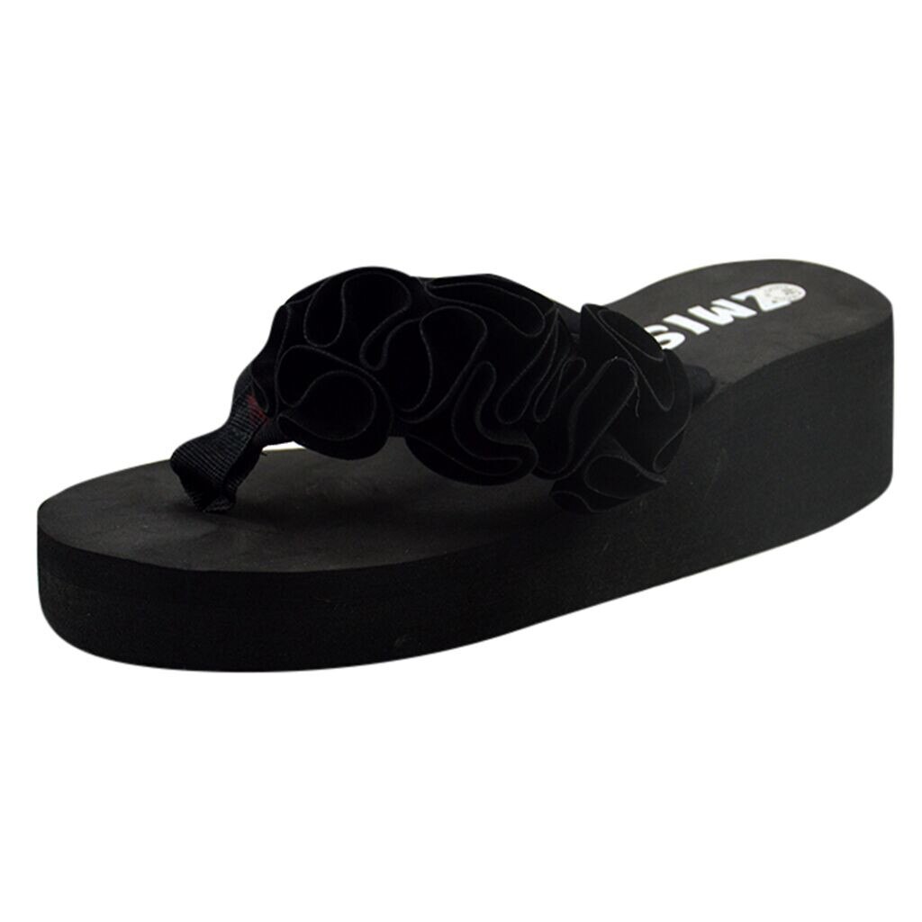 Shoes Woman Summer Flower Clip Toe Sandals Womens ... – Grandado