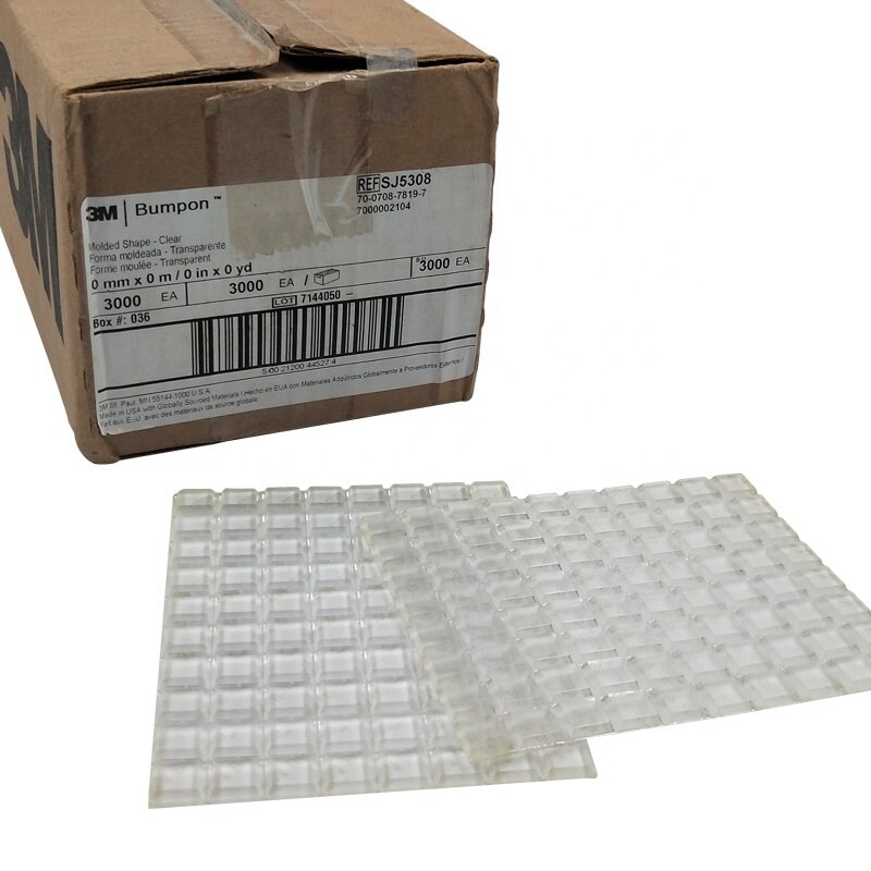 3M SJ5312 Clear Rubber Feet Adhesive Bumper Pads S... – Grandado