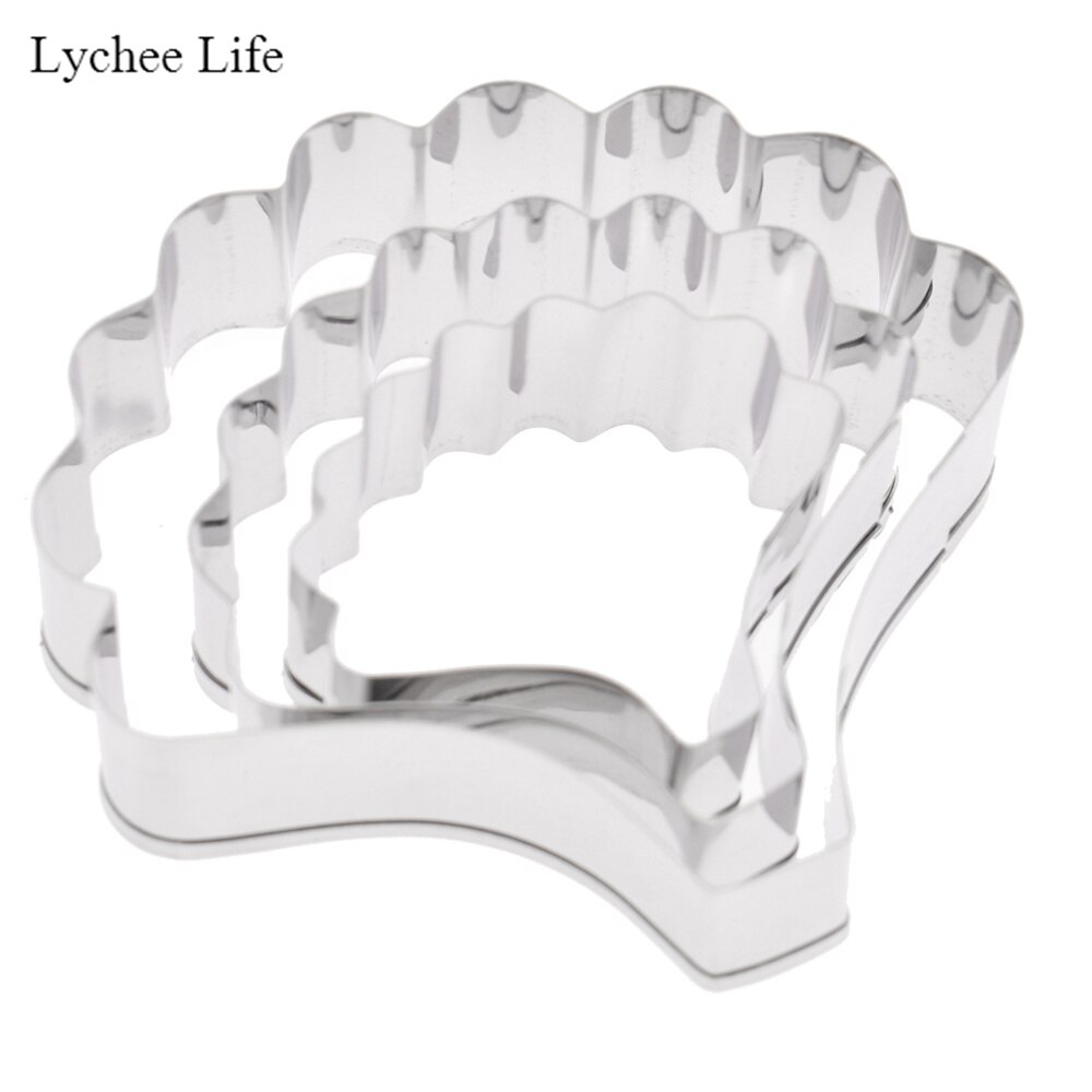Lychee Life 3Pcs/set Stainless Steel Flower Petal ... – Grandado