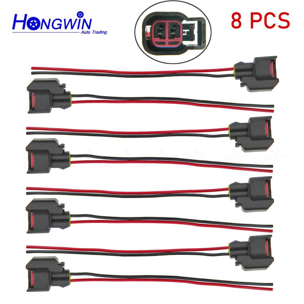 EV6 EV14 Brandstofinjector Connector Pigtail Bedra... – Grandado