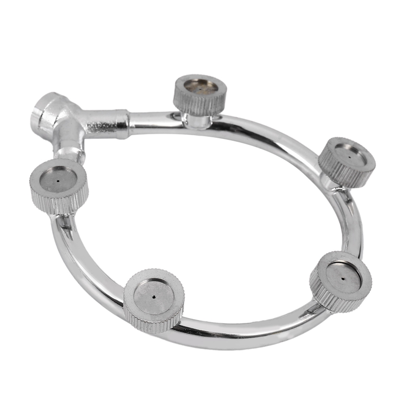 Rvs Fan Ring Met 5 Mondstuk Zetels Spuit Mist Fan ... – Vicedeal