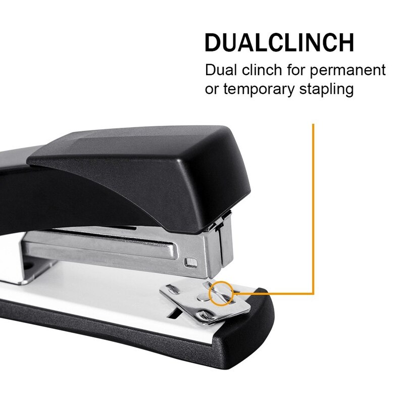 Stapler Black Classic Metal Desktop Stapler – Grandado