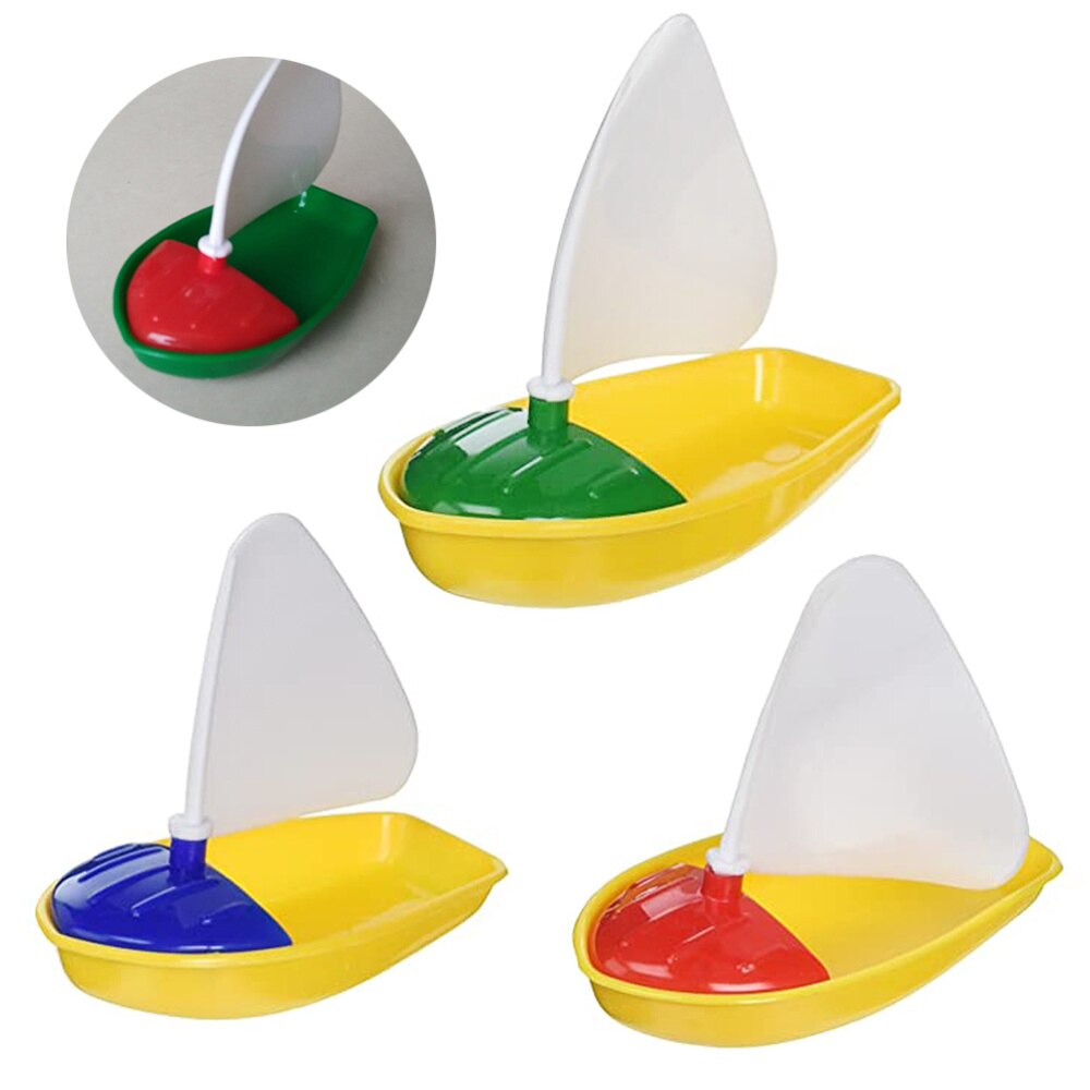 1 Set 3pcs Mini Sailing Boat Toys Kids Bath Toys B... – Vicedeal