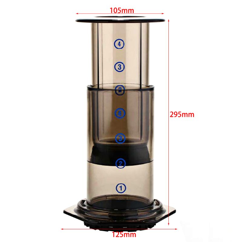 Filter Glass Espresso Coffee Maker Portable Cafe F... – Grandado