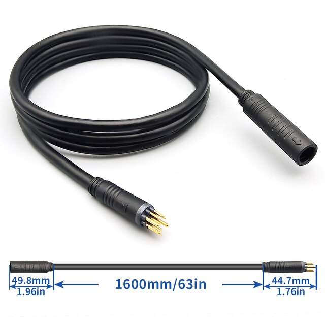 EZKT Ebike Hub Motor Extension Cable,9 Pin Waterpr... – Grandado