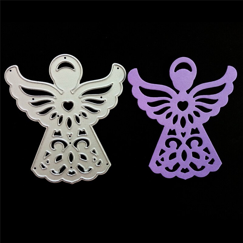 6.5*7.2cm Angel Metal Cutting Dies Stencil Scrapbo... – Vicedeal