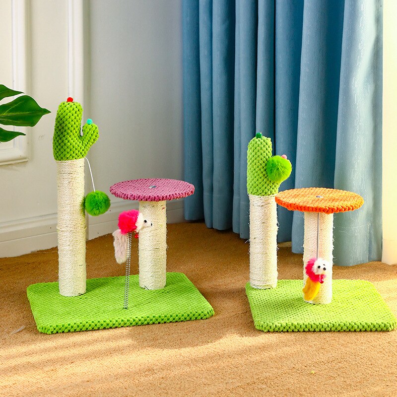 Sisal Cat Scratching Post Cat Scratcher Toy Cat Tr... – Grandado