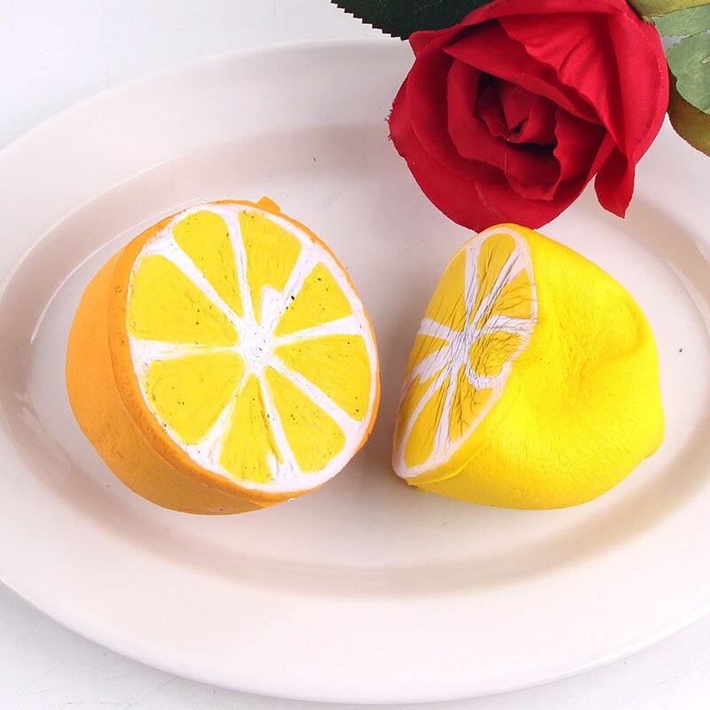 Jumbo Squishy Half Lemon Fruit Scented Super Slow ... – Grandado
