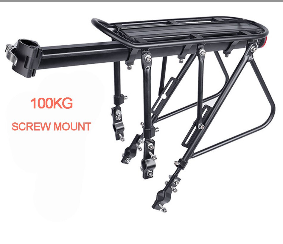 100kg deemount cykel bagagehållare last bakre rack... – Grandado