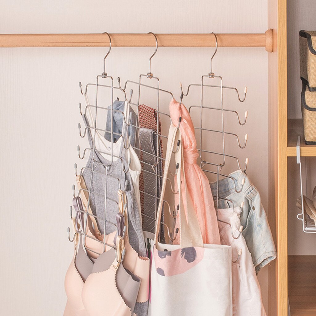 Multi-Layer Hangers For Clothes Rack Metal Underwe... – Grandado