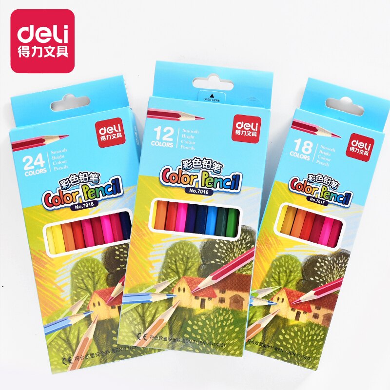 Children color lead painting pencil set Cute Carto... – Vicedeal