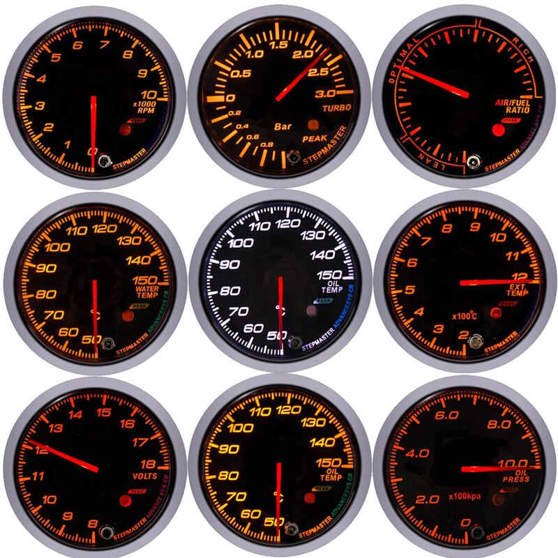 60 Mm Auto Racing Gauge Digitale Display Turbo Boo... – Grandado