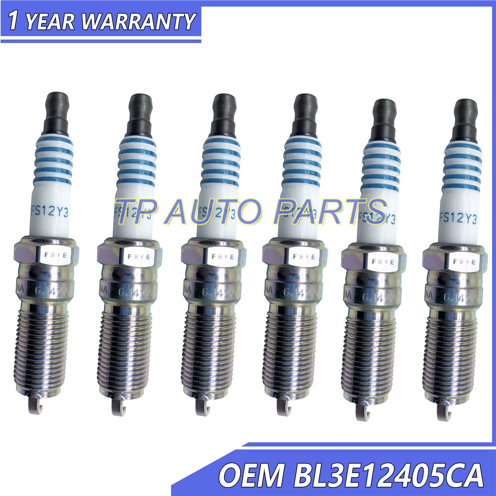 6 peças vela de ignição oem bl3e12405ca cyfs12y3 c... – Grandado