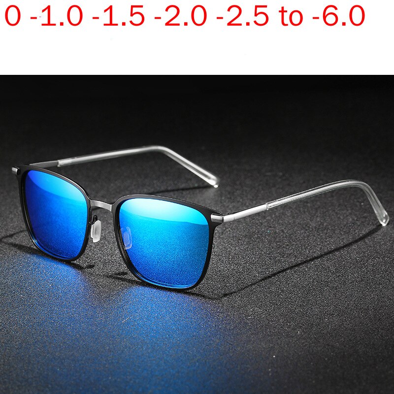 Lentes azules, gafas de sol cuadradas con acabado ... – Vicedeal