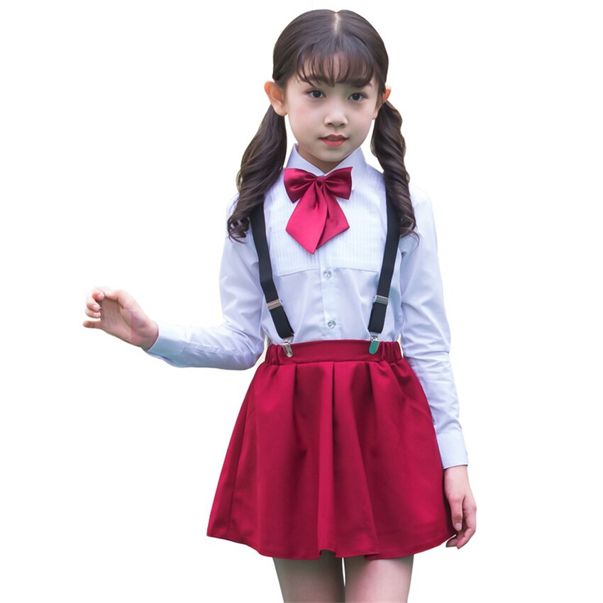 School Girl Skirt Uniform Long Sleeve Japanese Stu... – Grandado
