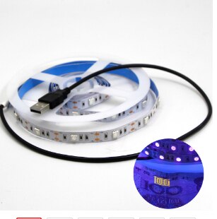 USB 5V 5050 UV Ultraviole lamp purple Strip lights... – Vicedeal