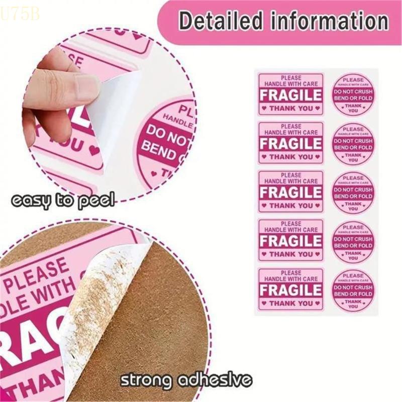 U75B 10 Sheets Fragile Warning Labels Fragile Stic... – Grandado