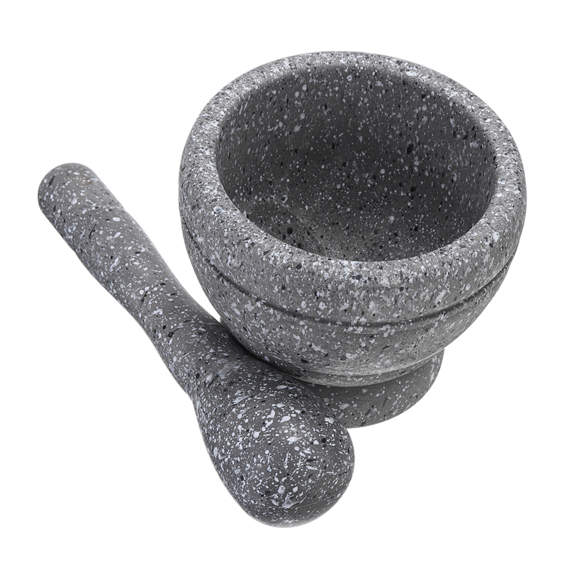 Manual Resin Mortar Pestle Set Kitchen Food Mortar... – Grandado