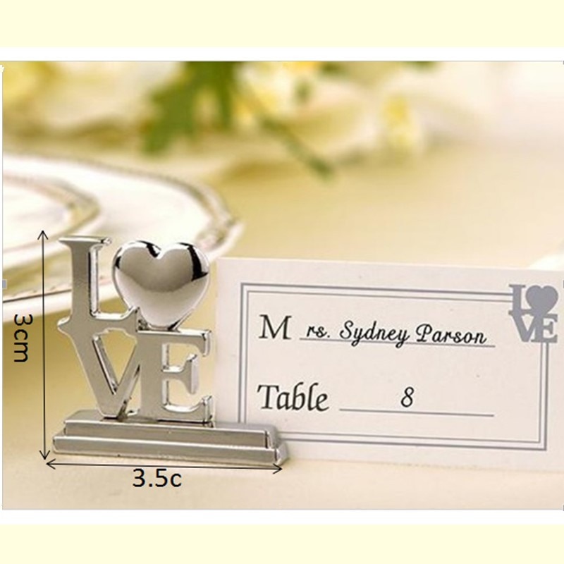 10pcs Wedding Decoration place card holder Wedding... – Grandado