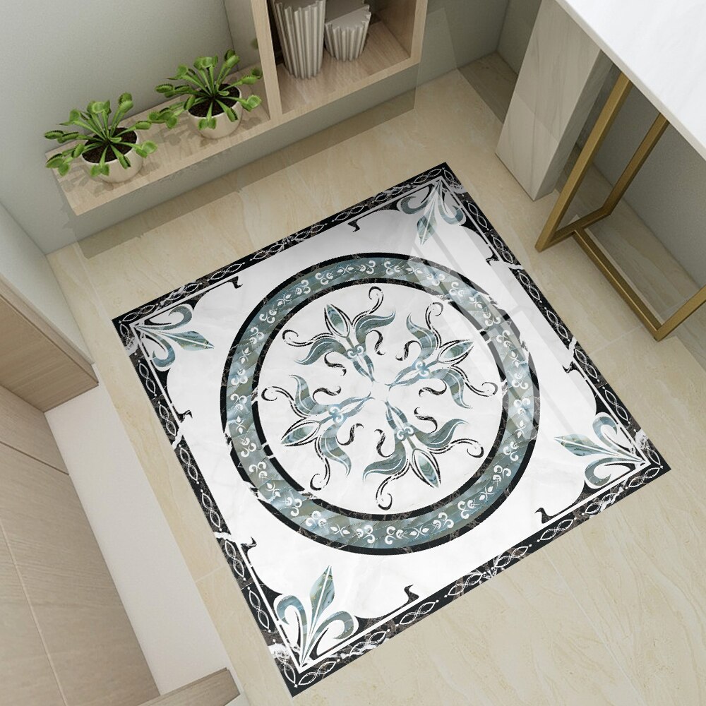 Nordic style corridor porch parquet floor stickers... – Grandado