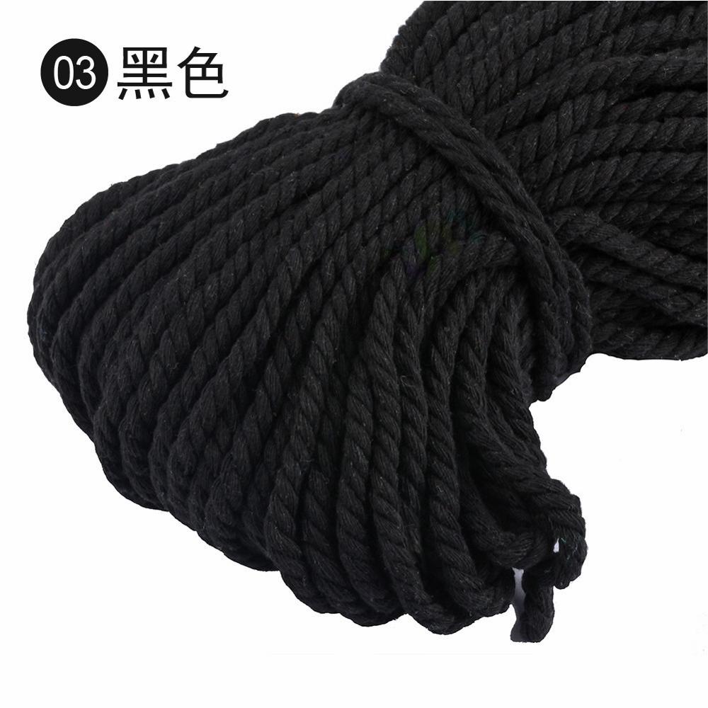5mm Cotton Rope Cord Eco-Friendly Twisted Rope Hig... – Vicedeal