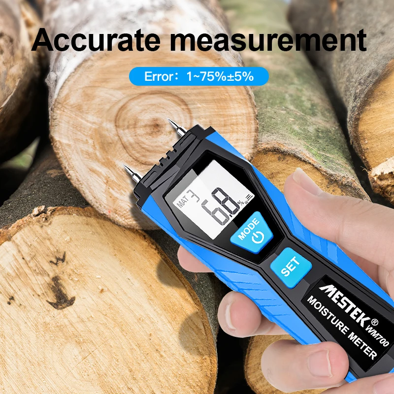 Pin-Type Digital Wood Moisture Tester & Humidity T... – Grandado