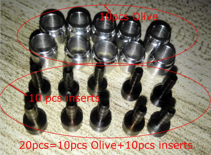 20pcs Bicycle Repair Tools hose connector insert o... – Grandado