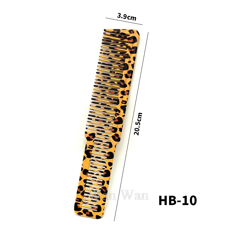 Luipaard Print Kappers Kam Kapsalon Haar Knippen K... – Vicedeal