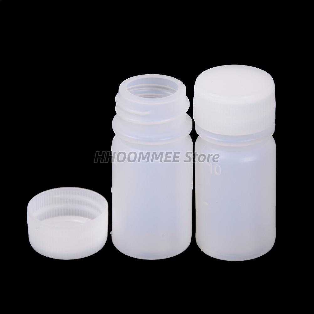 10 Pcs 10 Ml Sample Fles Witte Pp Plastic Cilindri... – Vicedeal