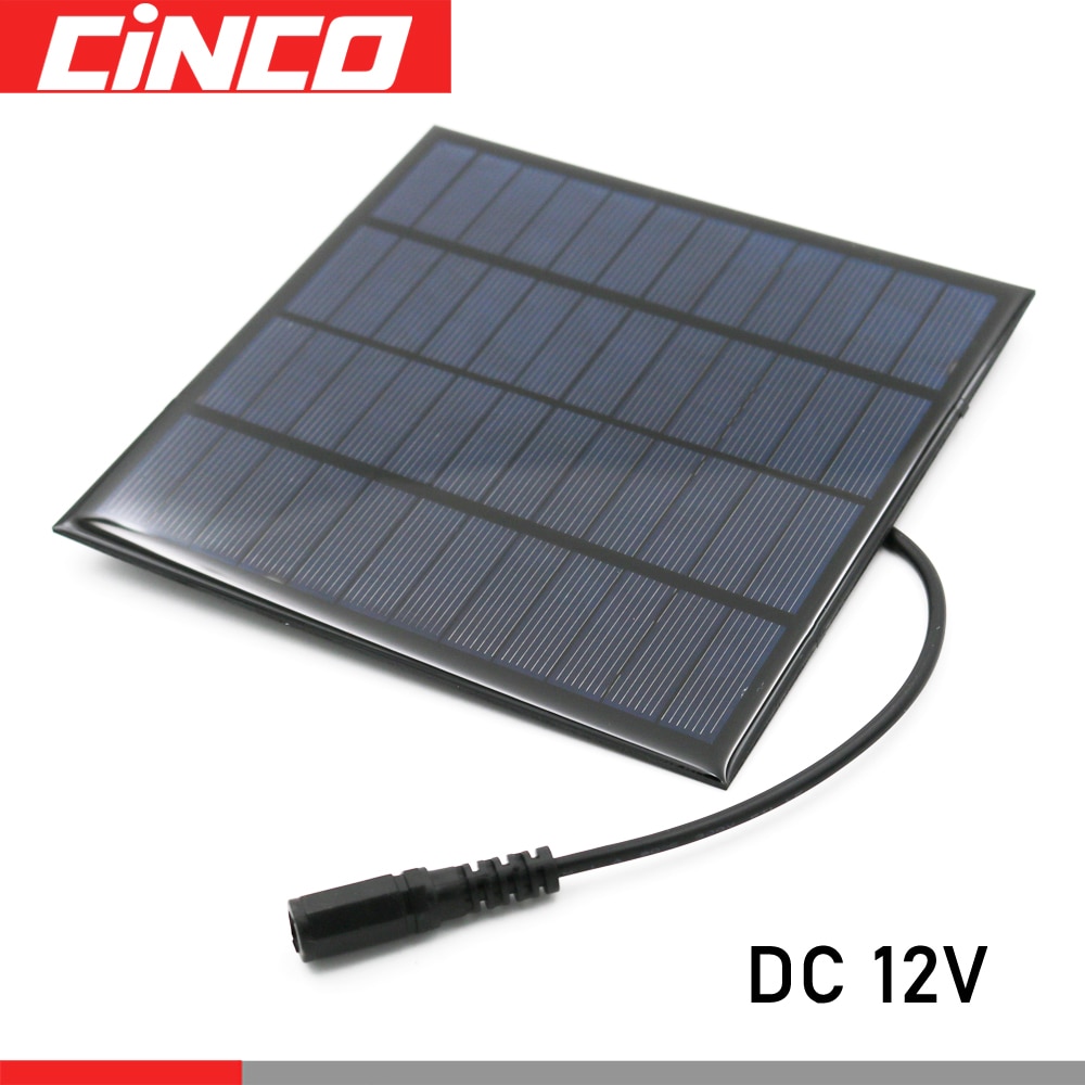 1.5/2/3/4.2/5/7W 12V Solar Panel Transparent Mono ... – Grandado
