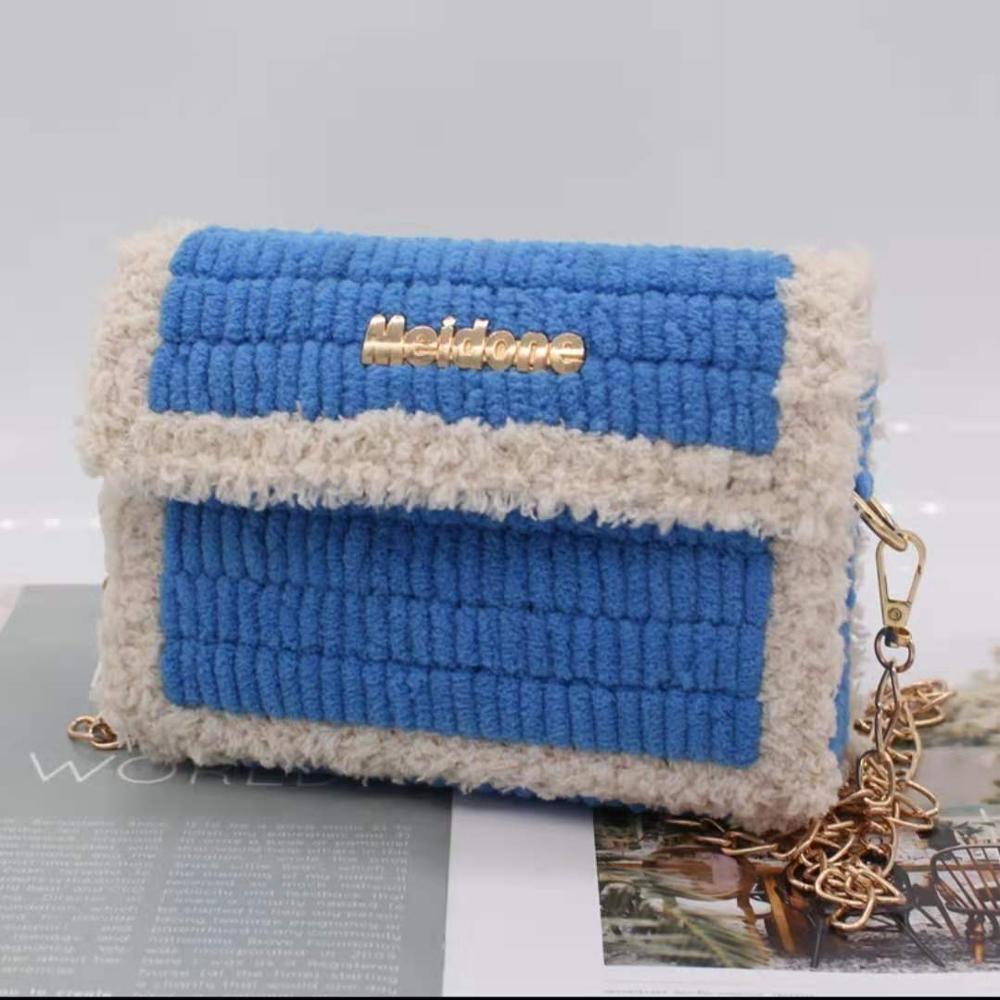 Handmade bag knitting material crochet homemade ic... – Vicedeal