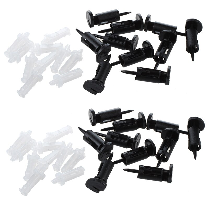 20 Pcs Plastic Montage Clip Voor 4 Manier Cpu Koel... – Vicedeal