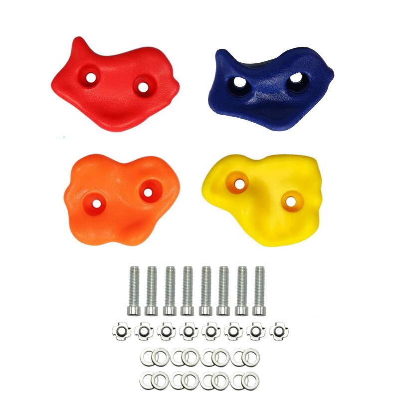 Climbing Frame Rock Climbing Wall Stones Hand Feet... – Grandado