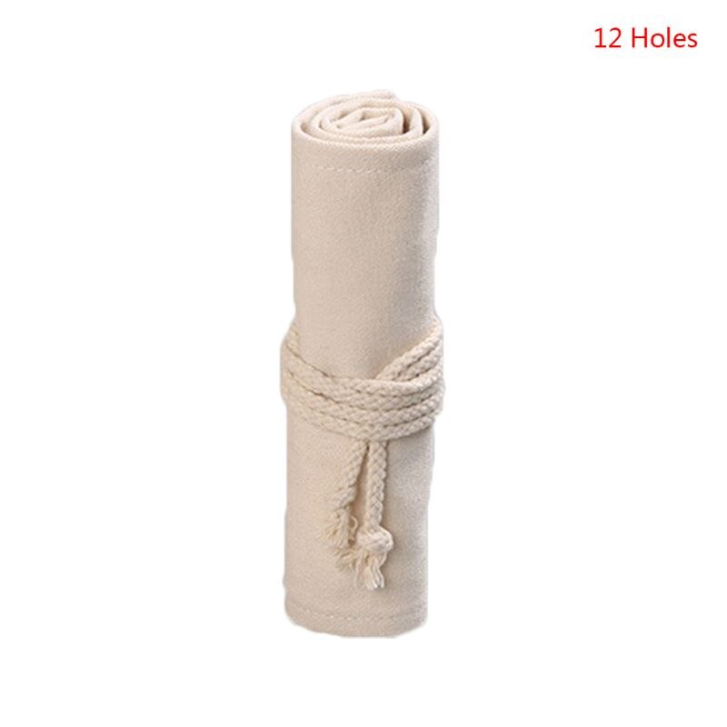 12/24/36/48/72 Holes Canvas Roll Up Pen Curtain Pe... – Vicedeal