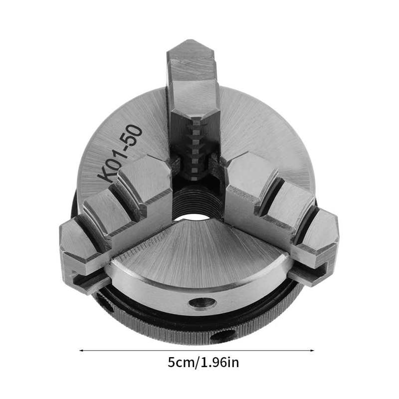 K01-50 3 Jaws Scroll Chuck 50mm Scroll Chuck Mini ... – Grandado