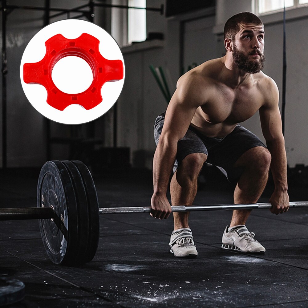 4 Pcs Dumbbell Bar Nut Barbells Spin Screw Clamp F... – Vicedeal