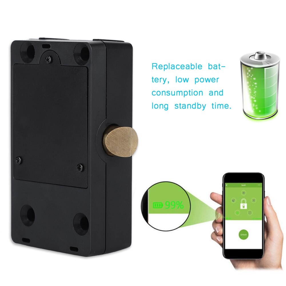 safety lock Smart Bluetooth Cabinet Drawer Lock Un... – Grandado