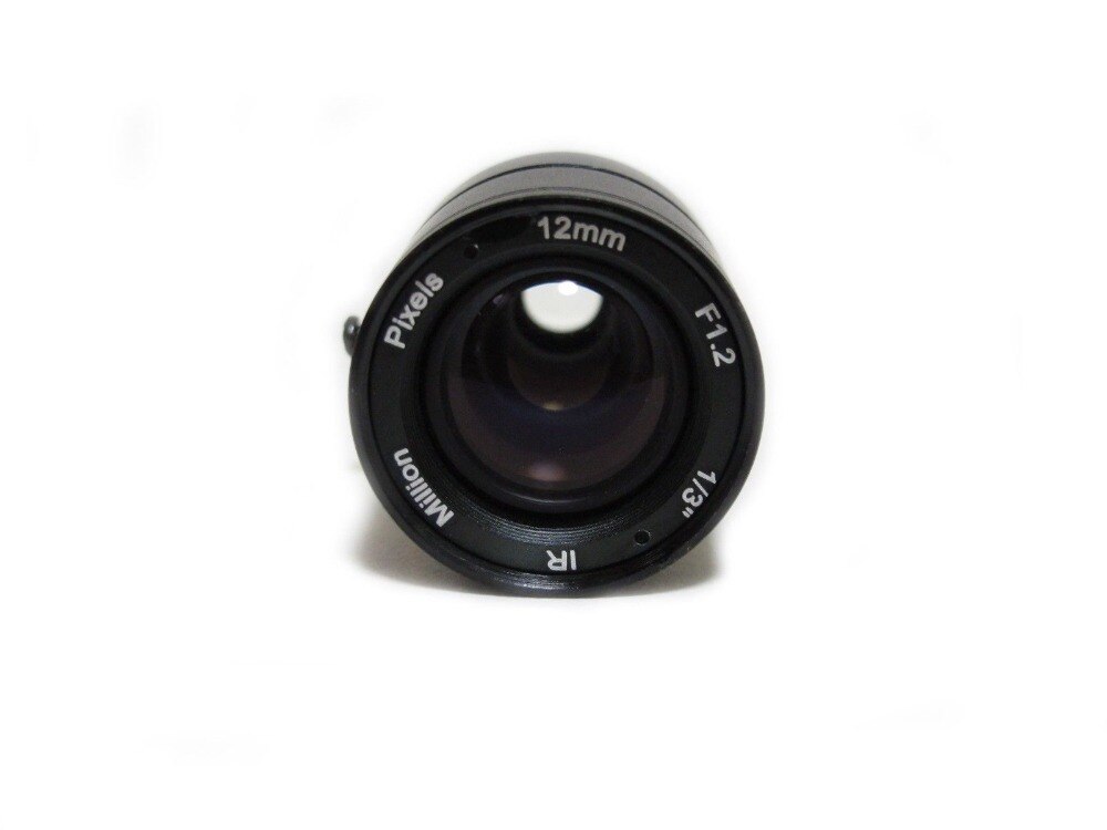 12mm F1.2 1/3 "IR Miljoen Pixels CS Mount Met... – Grandado