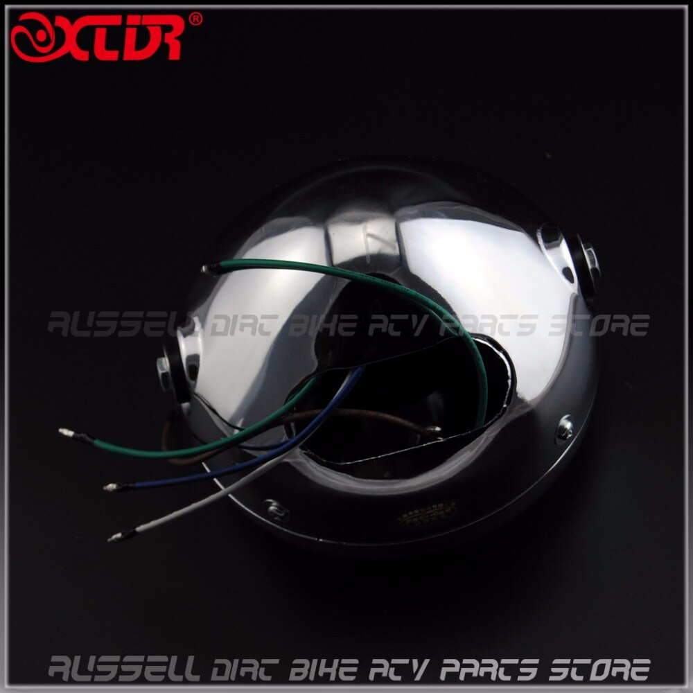 Head Light Retro Headlight Lamp Vintage Cafe Racer... – Grandado