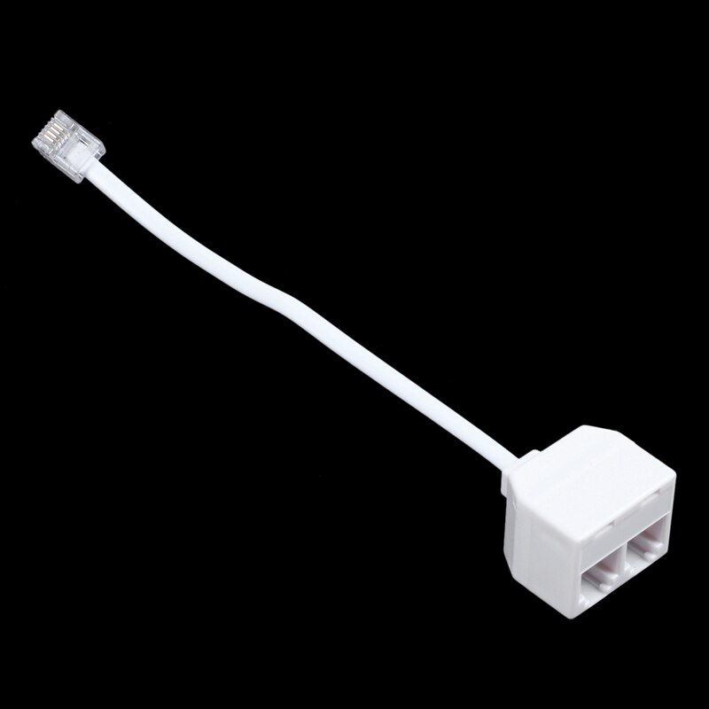 6P2C RJ11 Male to Female Two Way Telephone Splitte... – Grandado