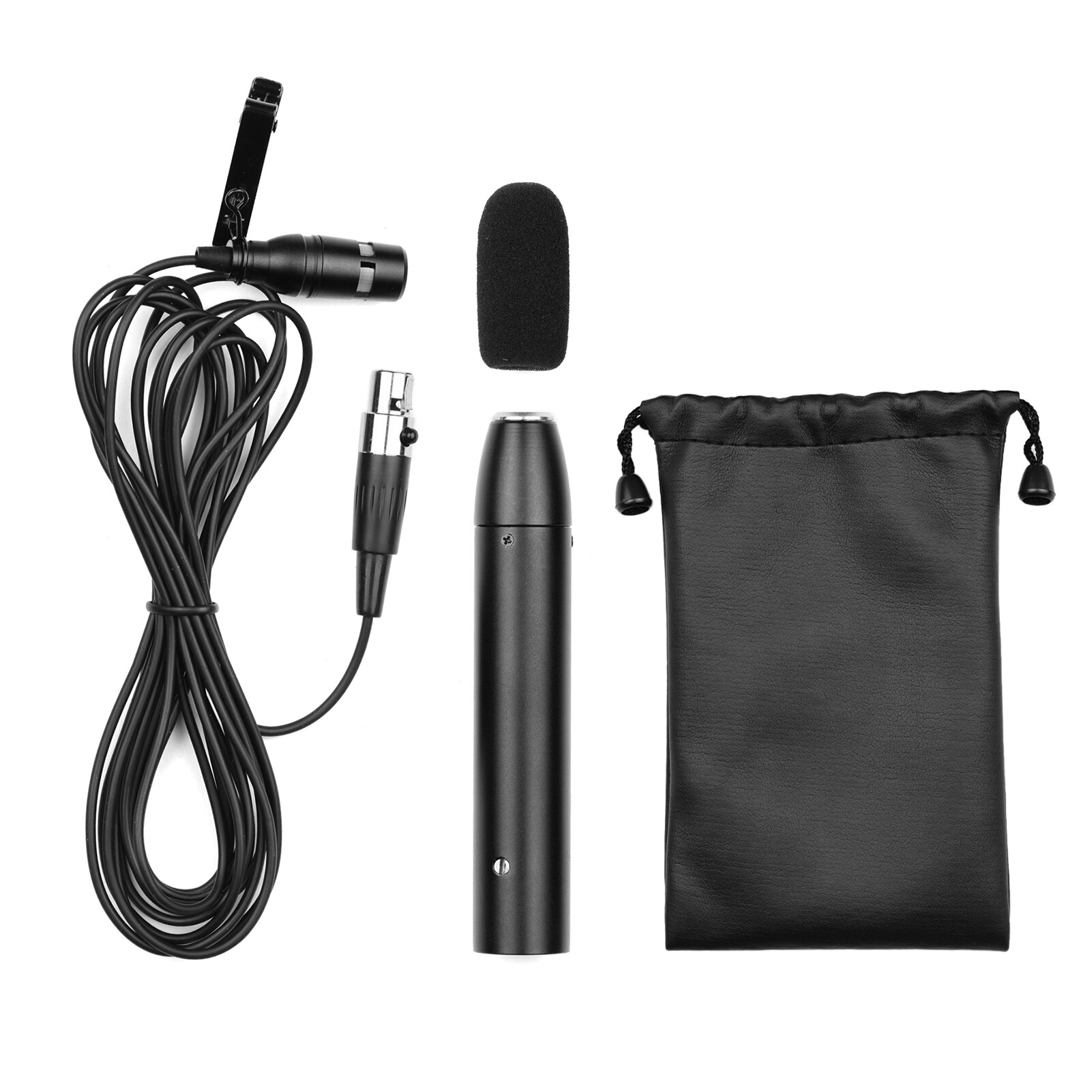 Professionele Lavalier Revers Microfoon Xlr Omnidi... – Vicedeal