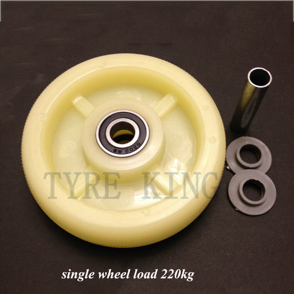 Diameter 137 Mm about 6 Inch Nylon Single Wheel Tr... – Grandado