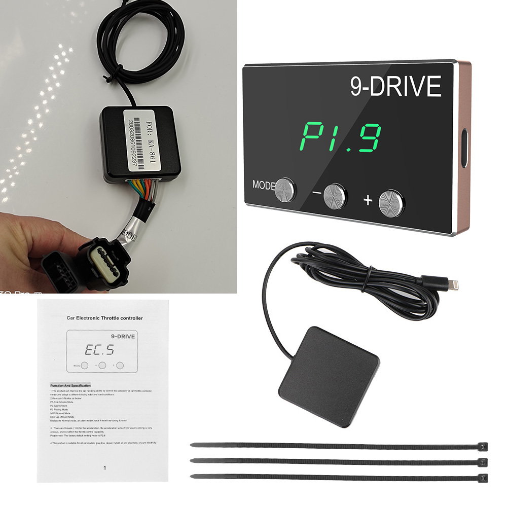 Racing Accelerator Potent Booster 9 Drive 5 Modes ... – Grandado
