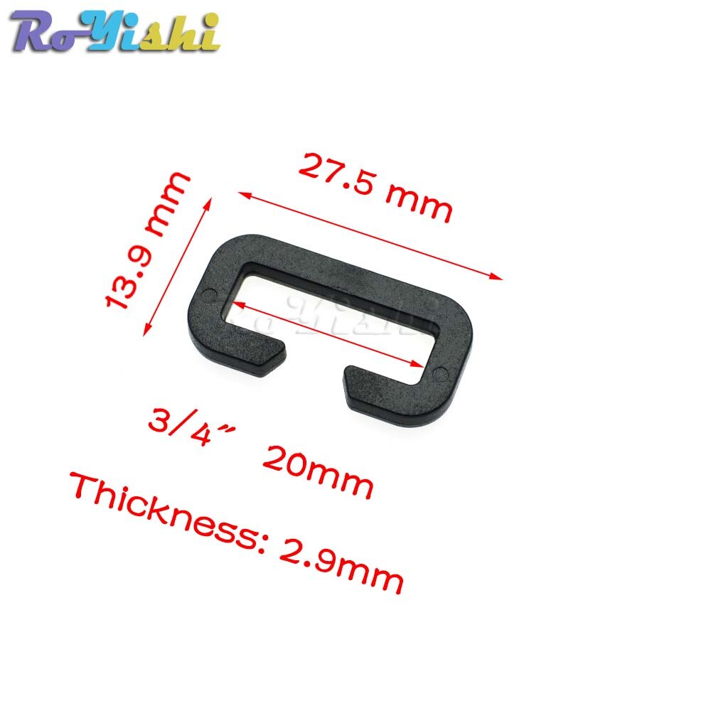 Plastic Looploc Rectangular Ring Buckle Backpack W... – Grandado
