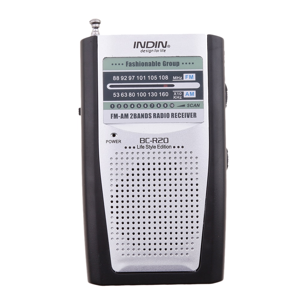 BC-R20 Portable Pocket Mini AM / FM Radio with Spe... – Grandado