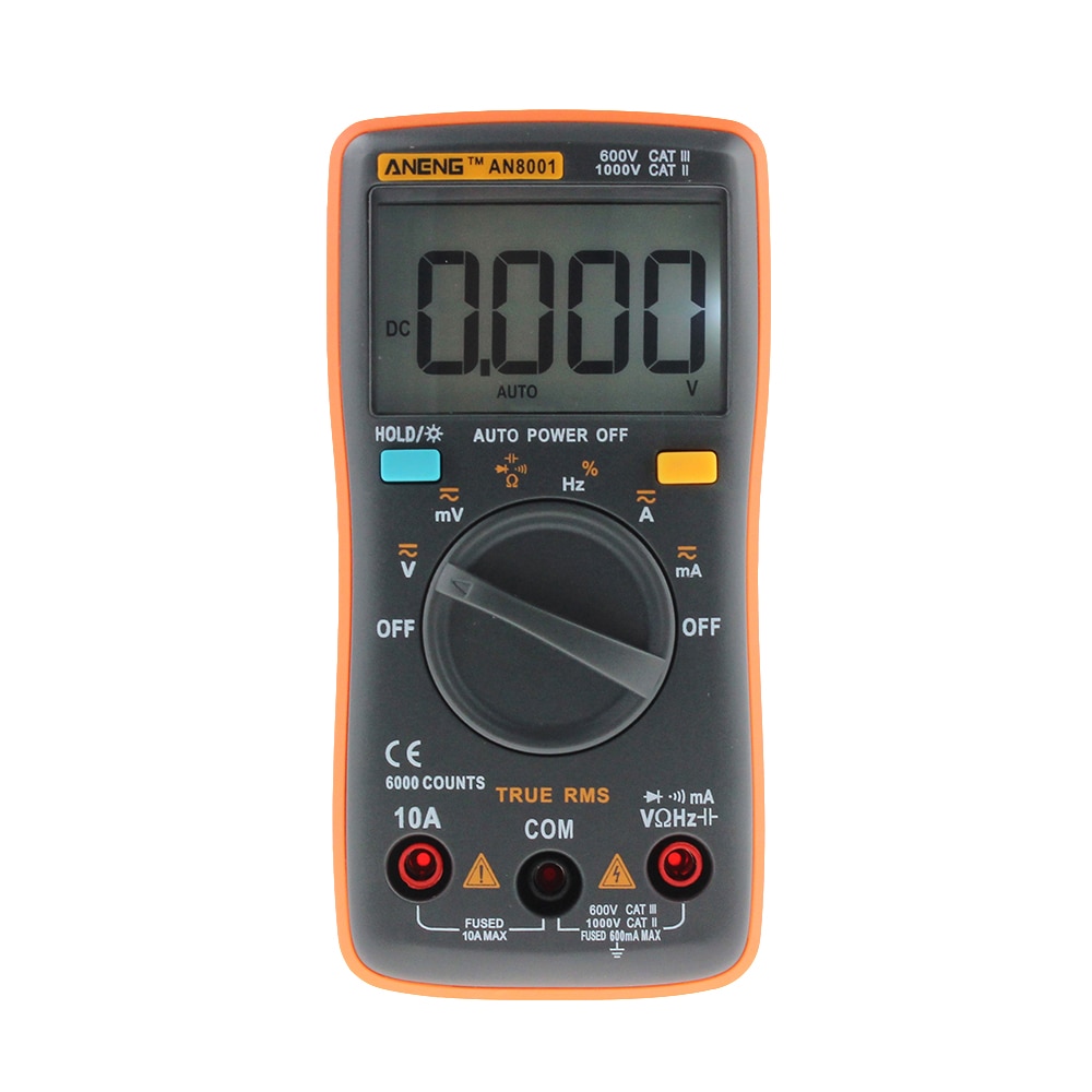 And Practical AN8001 Digital Multimeter 6000 Count... – Grandado