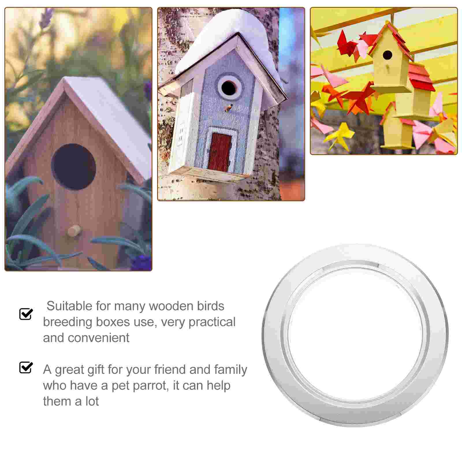4pcs Rings Birds Breeding Box Ring Birds Nest Anti... – Grandado