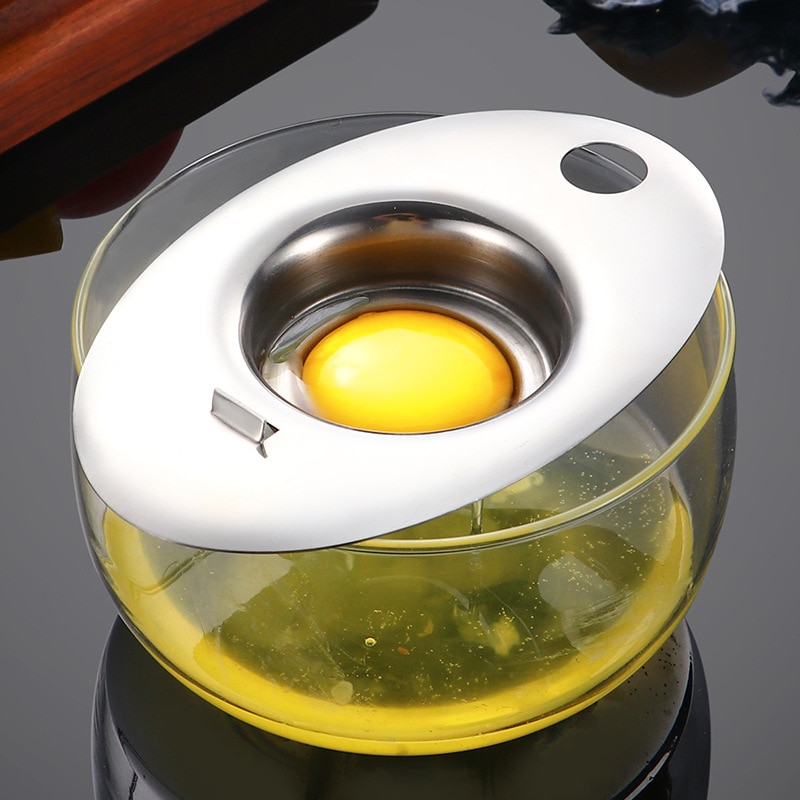 Egg Separator Stainless Steel Egg Yolk White Separ... – Grandado