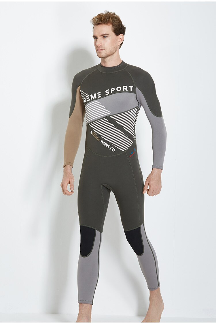 Dive & Sail Men's 3mm Diving Suit Full Length Snor... – Grandado